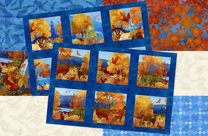 Fabrics | All Blue Ridge Shop Hop